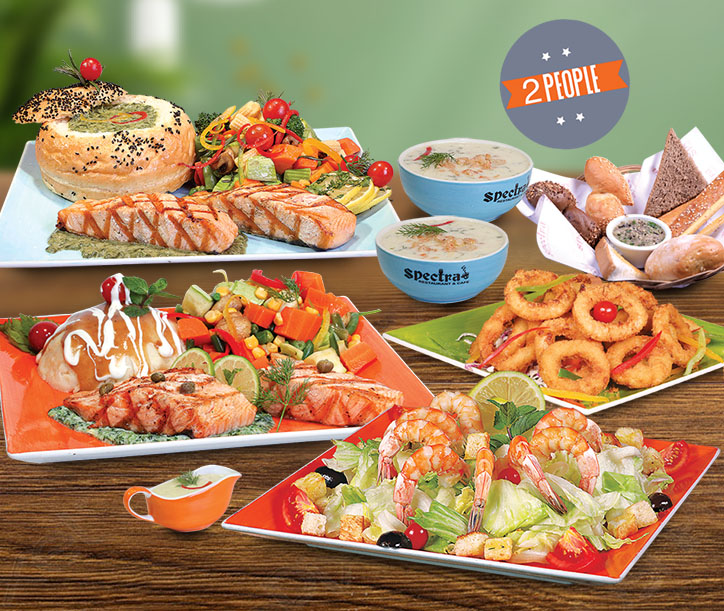 Salmon Combo - Enjoy At The Best Restaurant in Cairo